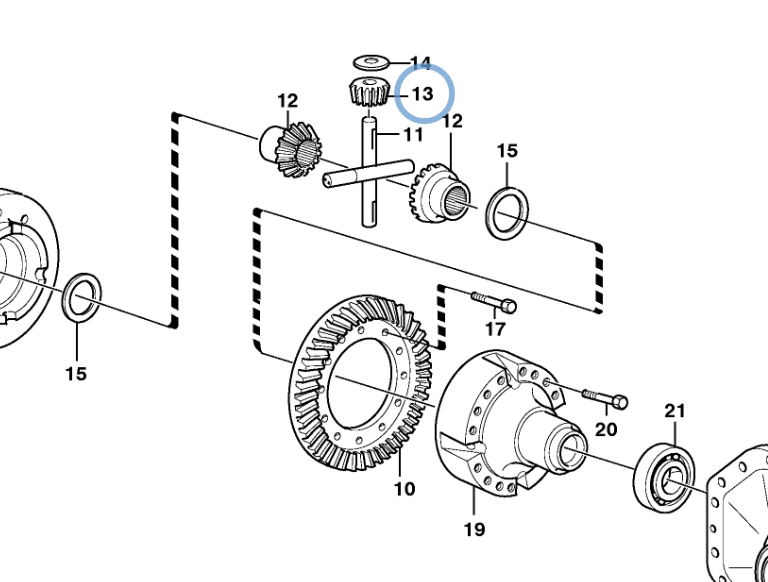 1524587 DIFFRENTIAL SIDE GEAR - Strong Machines